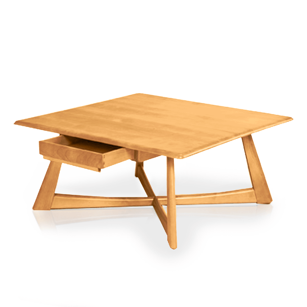 M 392 Square Cocktail Table with Drawer – Heywood-Wakefield